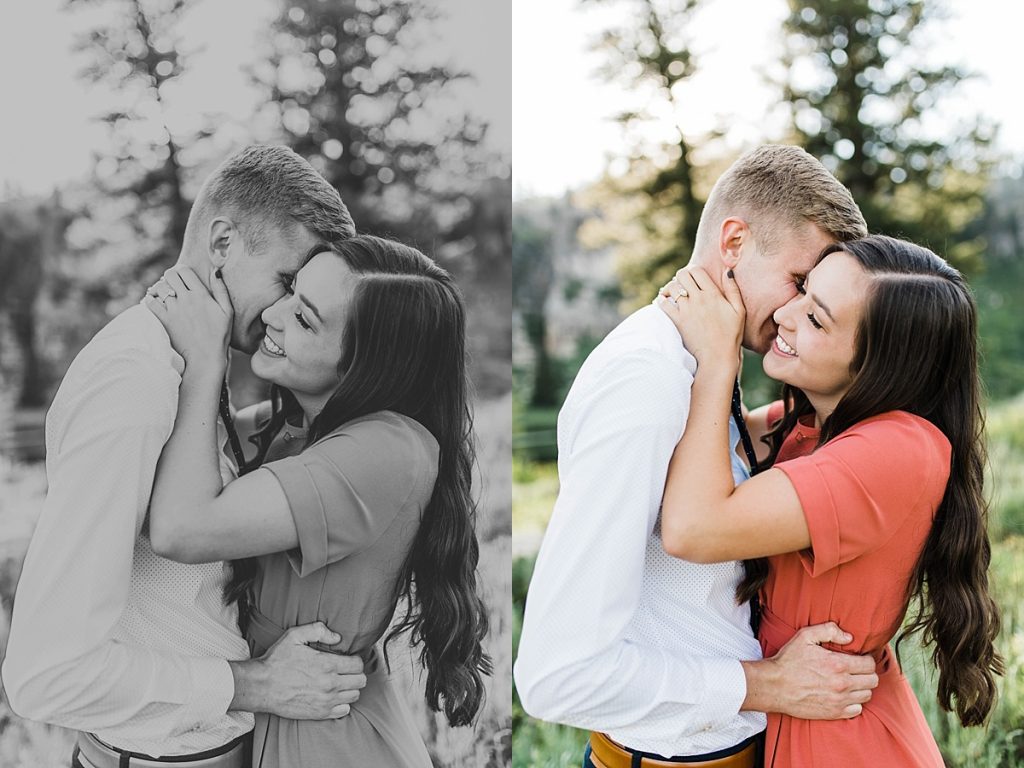 Kaleb + Shayla | Tony Grove Engagements – Kennedy Kiara Photography