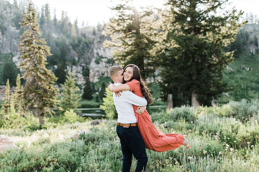 Kaleb + Shayla | Tony Grove Engagements – Kennedy Kiara Photography