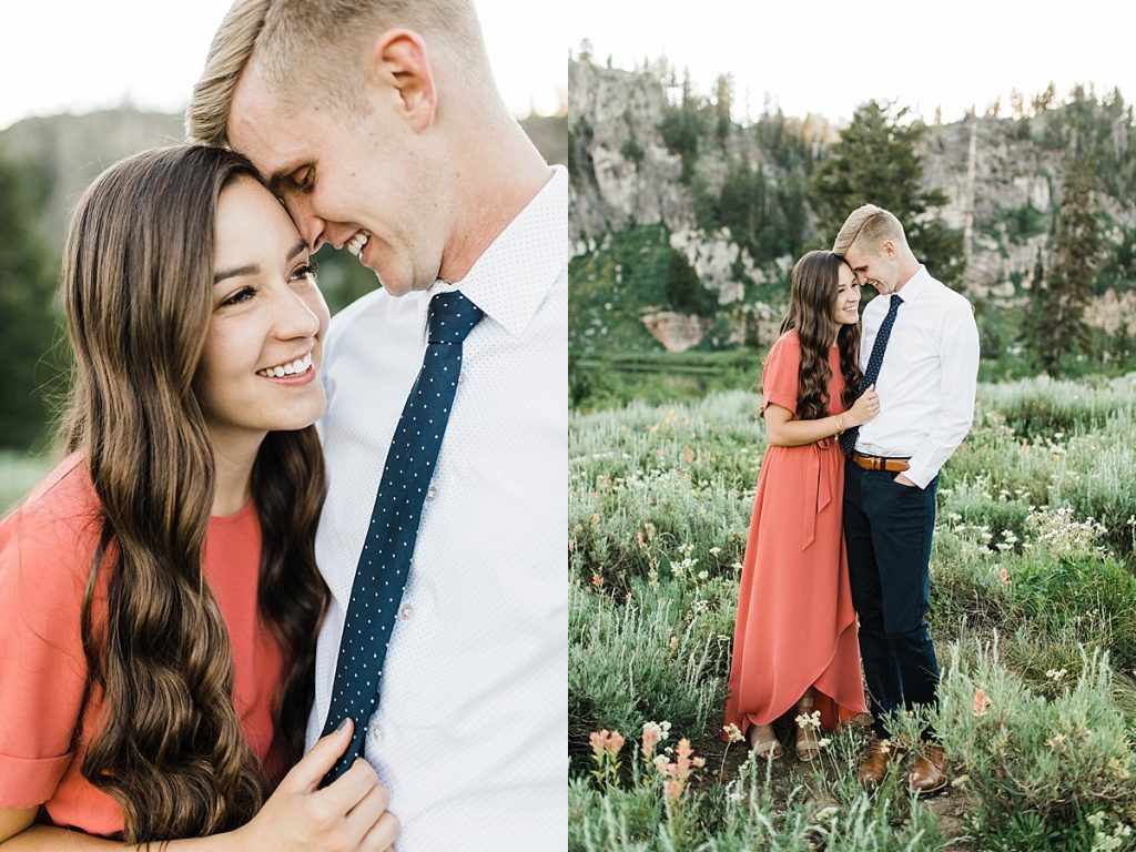 Kaleb + Shayla | Tony Grove Engagements – Kennedy Kiara Photography