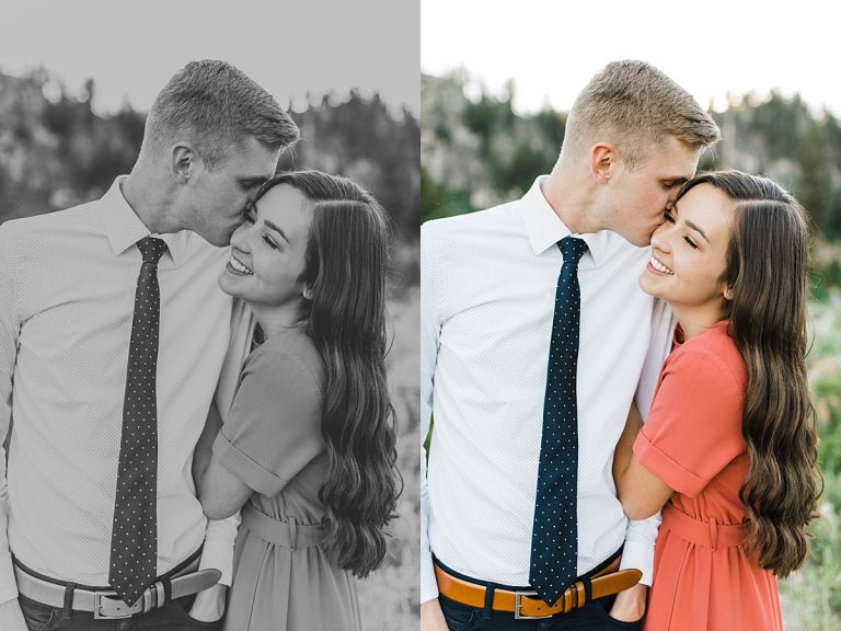 Kaleb + Shayla | Tony Grove Engagements – Kennedy Kiara Photography
