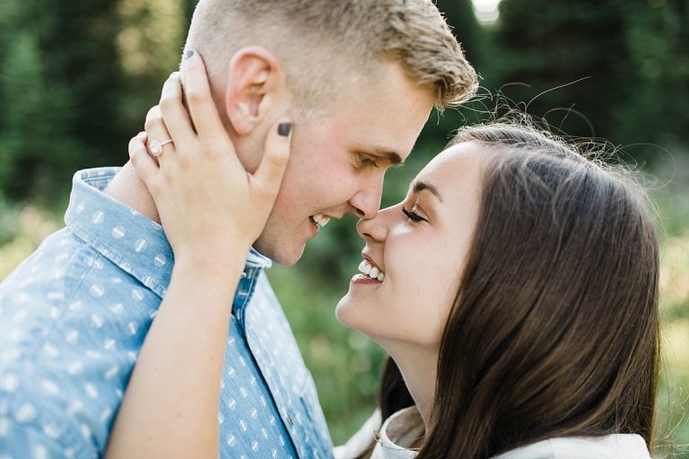 Kaleb + Shayla | Tony Grove Engagements – Kennedy Kiara Photography