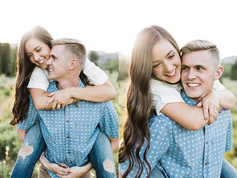 Kaleb + Shayla | Tony Grove Engagements – Kennedy Kiara Photography